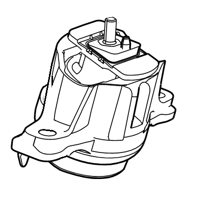 LR094225 - BRACKET - ENGINE MOUNTING | LR Parts