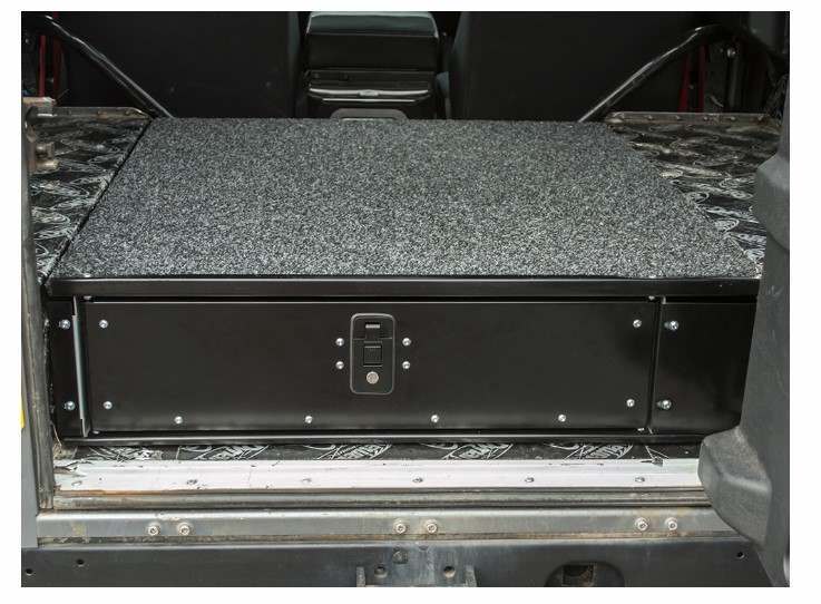 DA1470 - Rear Land Rover Defender 90 Heavy Duty Drawer System Push Lock ...