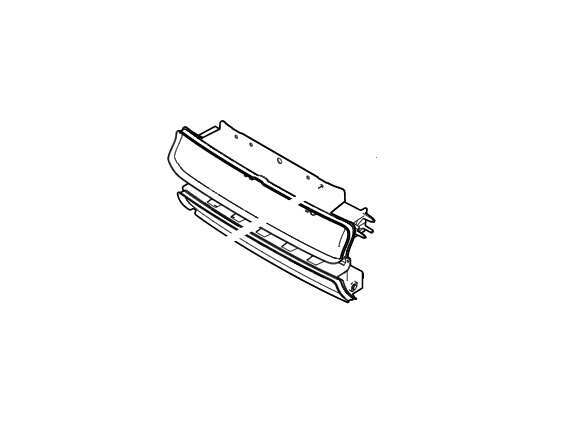 LR130024 - Deflector - Air - Radiator | LR Parts
