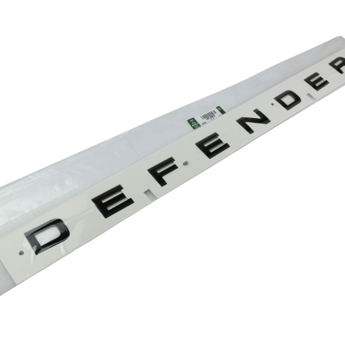 LR130857 - Defender 2020 Bonnet Lettering in Narvik Black Finish ...