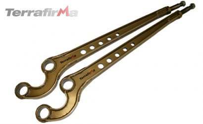 TF528 - Terrafirma 6 Degree Castor Corrected Front Radius Arms | LR Parts