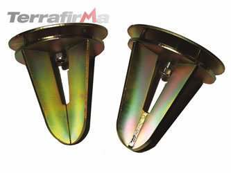 TF510 - Terrafirma Rear Coil Spring Dislocation Cones | LR Parts