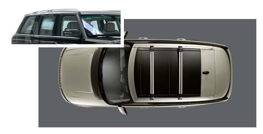 VPLGR0078 - Genuine Style Roof Rails in Silver for Range Rover L405 ...