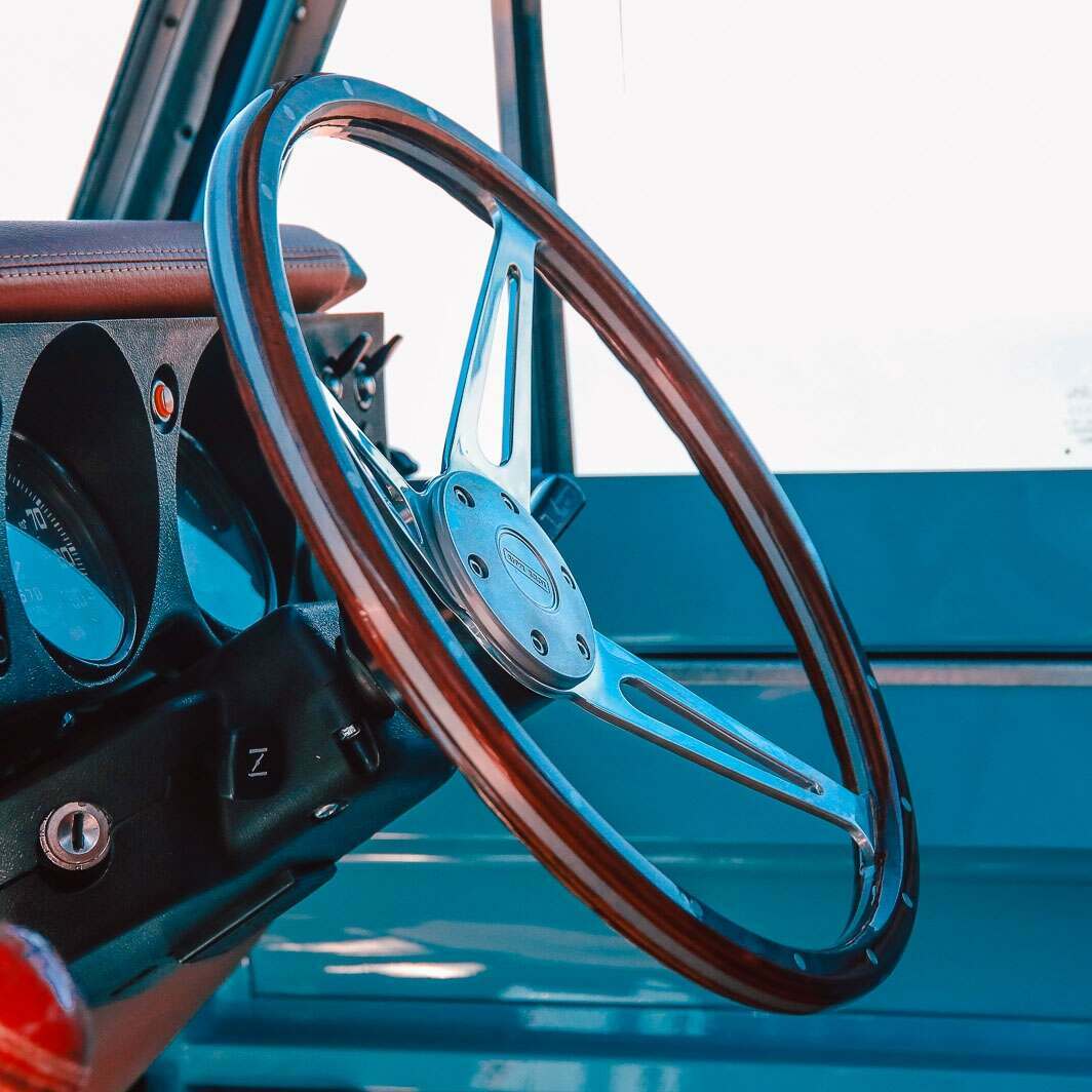 EXT900EWRB15 - Exmoor Evander Wood Rim 15" steering wheel with 2015 ...