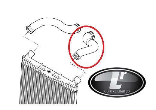 PNH500500 - TDV8 Turbo Intercooler Pipe for Range Rover L322 Left Hand ...