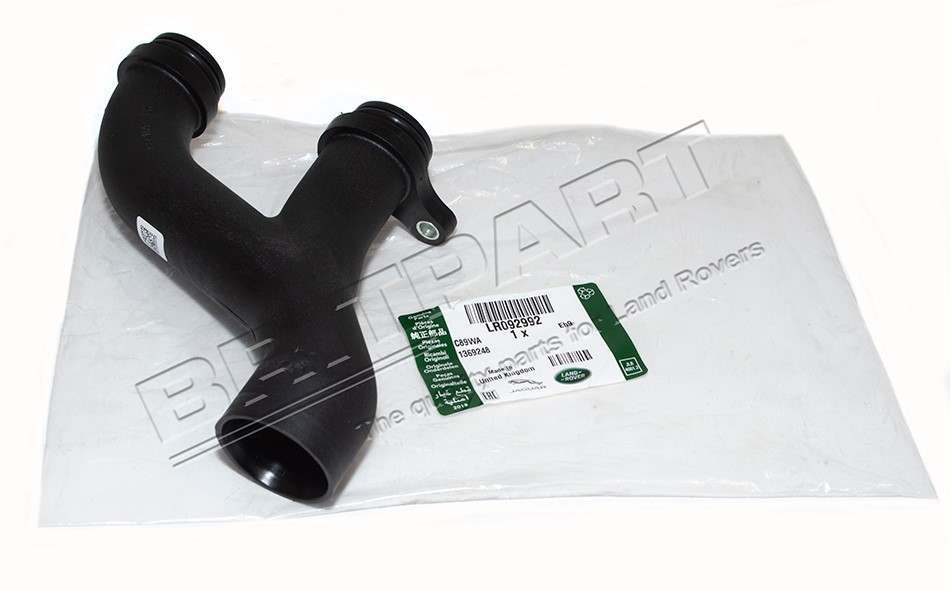 LR092992 - Radiator Coolant Outlet Hose to Cylinder Block on Range ...
