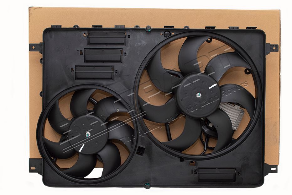 LR100364 - Radiator Fan and Motor for Discovery Sport and Range Rover ...