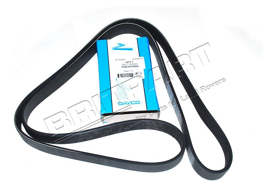 PQS101490 - Defender and Discovery TD5 Drive Belt | LR Parts