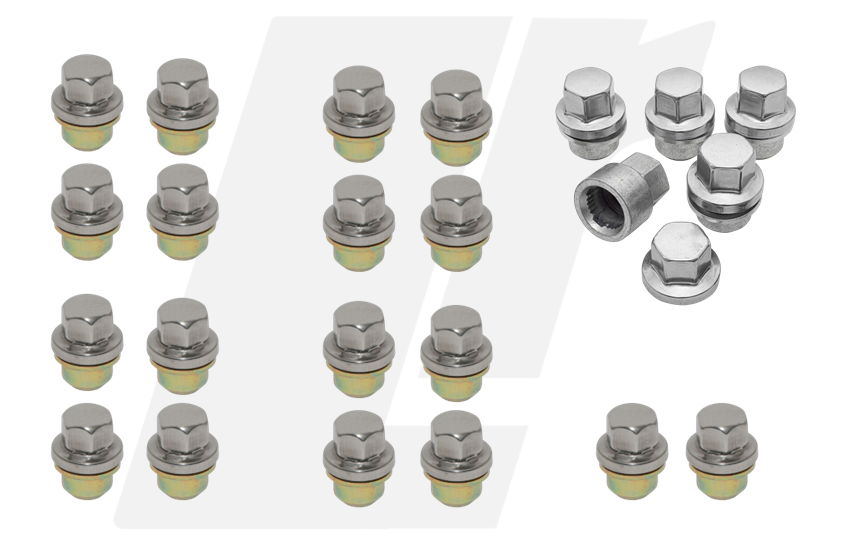 ANR2763MMM LRC1128 - Set of 16 Defender Alloy Wheel Nut with Locking ...