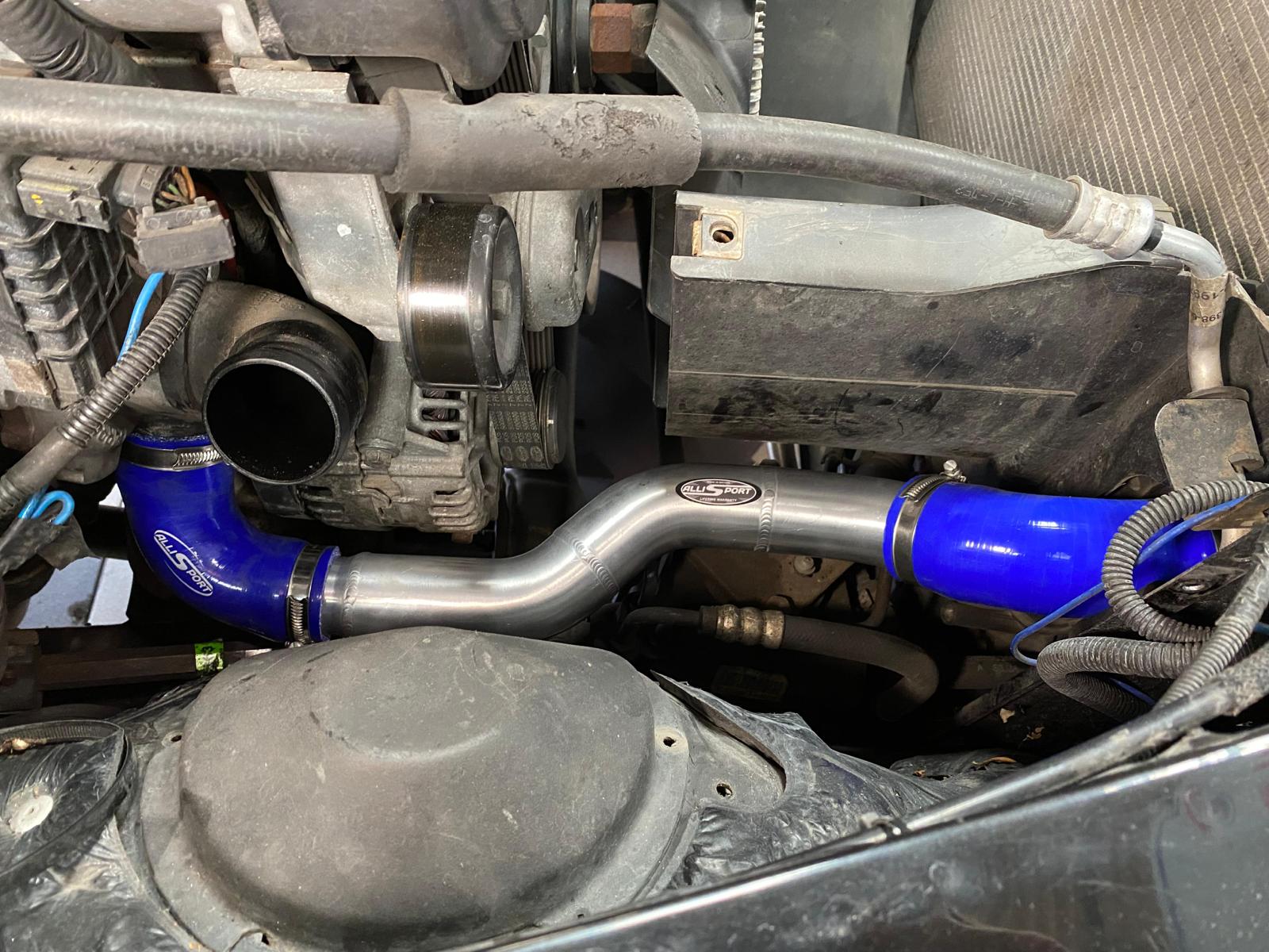 AS332 - Hard Boost Pipe - Land Rover Defender 2.4 TDCi Puma - by ...