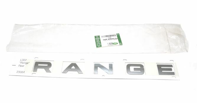 DAB500250LQV - NAME PLATE - PLASTIC | LR Parts