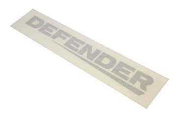 DAH500360MBJ - Defender Rear Badge in Titan Silver | LR Parts