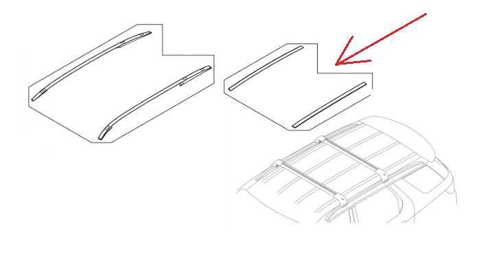 VPLCR0134 - Discovery Sport Roof Rail Finshers in Black | LR Parts