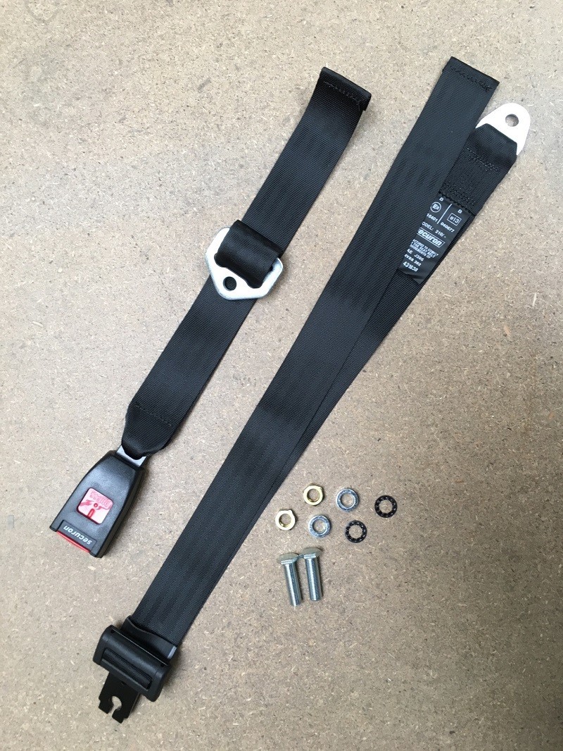 BA187 | GSB210 - Standard Lap Belt by Securon | LR Parts