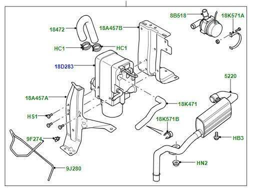 LR066105 - HEATER - AUXILIARY | LR Parts