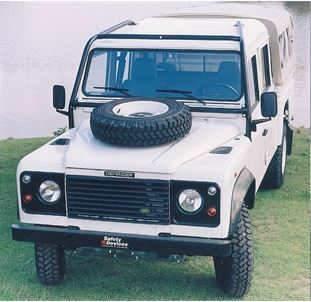 RBL2057SSS - Defender TD5 Double Cab 4 Door Roll Cage by Safety Devices ...