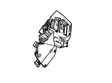 LR078724 - Right Hand Front Door Latch for Land Rover and Range Rover ...