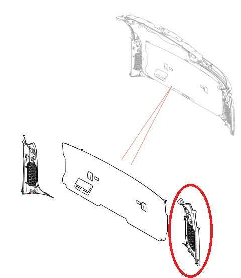 LR082949 - PANEL - TAILGATE TRIM | LR Parts