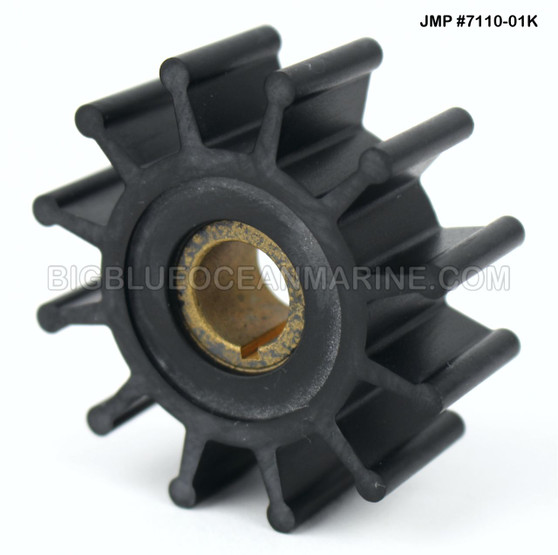 JMP Marine Flexible Impeller Kit #7110-01K. Replaces Sherwood 10077 ...