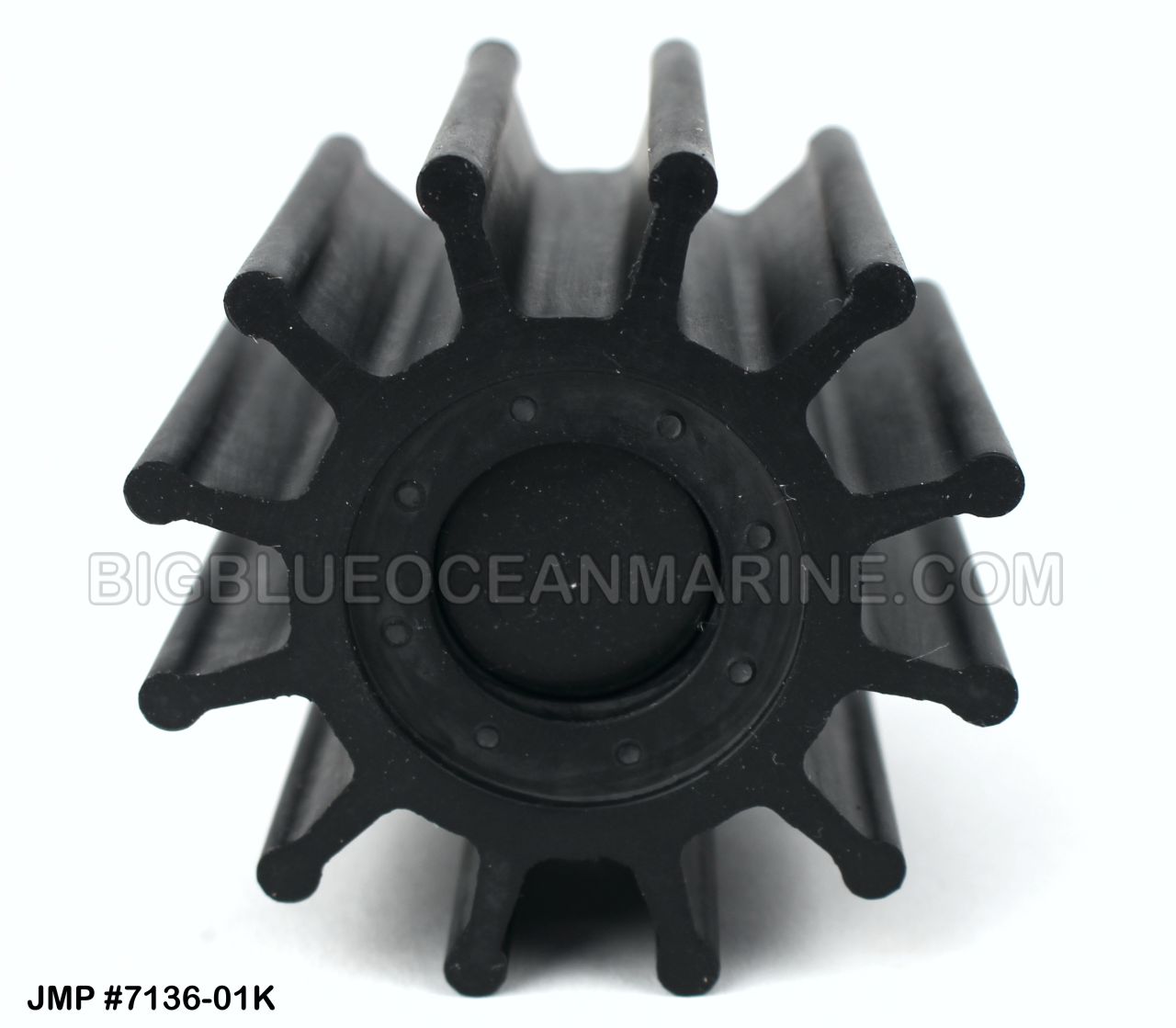 JMP Marine Flexible Impeller #7136-01K. Replaces Jabsco 13554-0001 ...