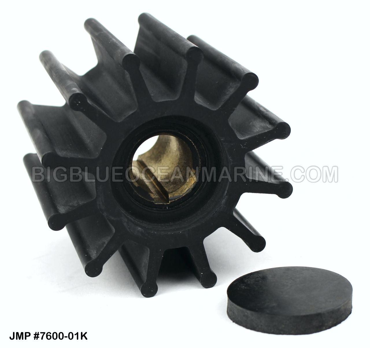 JMP Marine Flexible Impeller Kit #7600-01K. Replaces Jabsco 18958-0001 ...
