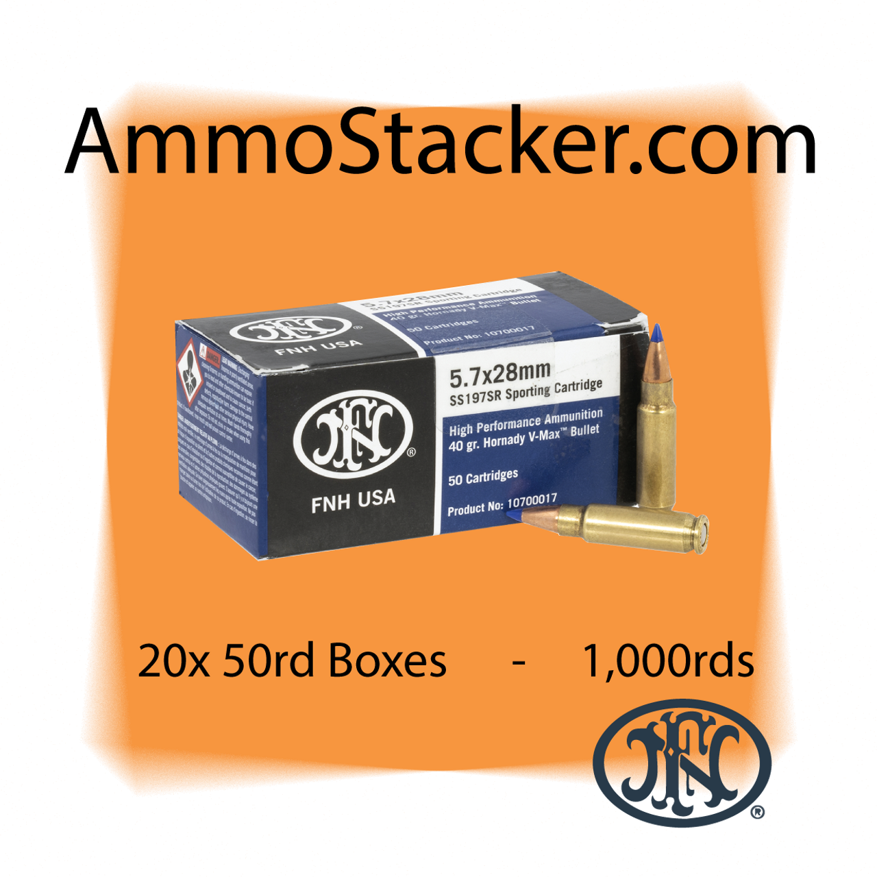 BEAT UP RETAIL BOXES FN 10700017 High Performance 5 7x28mm 40 Gr beat-up-retail-boxes-fn-10700017-high-performance-5-7x28mm-40-gr