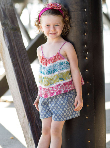 Mimi & Maggie Maldives Island Suncatcher Romper - Pink Princess