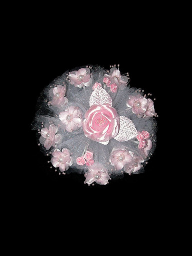 Pink Small Round Flower Bouquet - Pink Princess