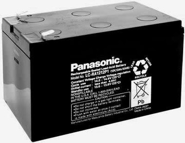 Panasonic LC-RA1212P1 Battery - 12V 12.0Ah Sealed Rechargeable