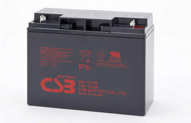 CSB GP12170 Battery - 12V 17.0Ah Sealed Rechargeable