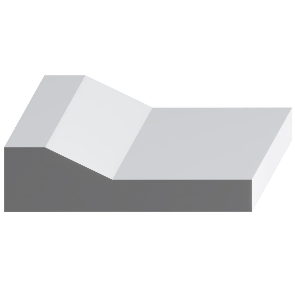 8521 Wood Plinth Block 1-1/2 x 5-3/4 - Mouldings One