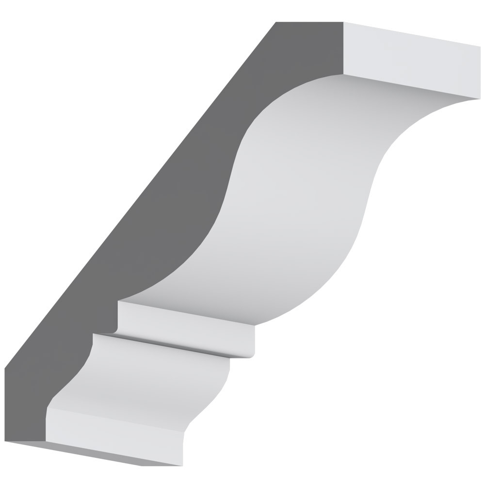 Ogee or Cyma-Recta with Cyma Reversa Crown Moulding | Mouldings One