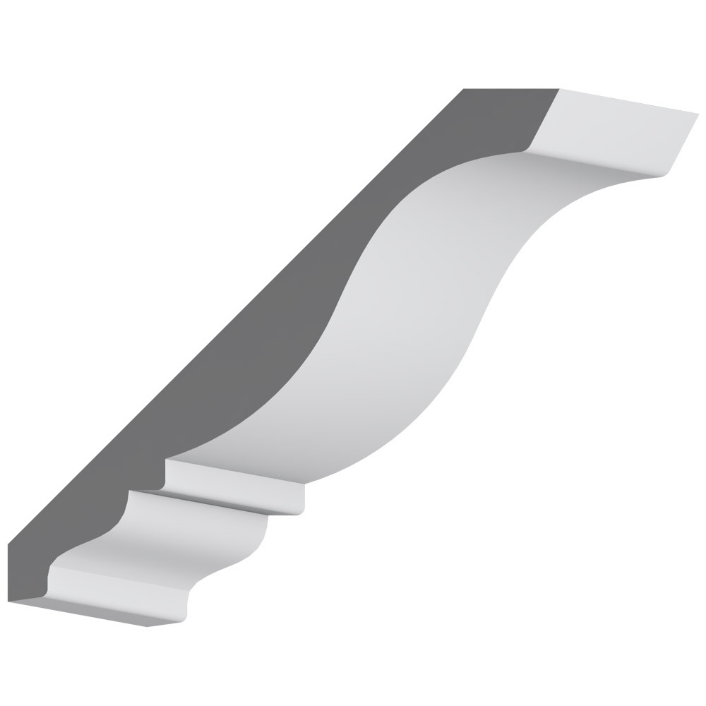 Ogee or Cyma-Recta with Cyma Reversa Crown Moulding | Mouldings One