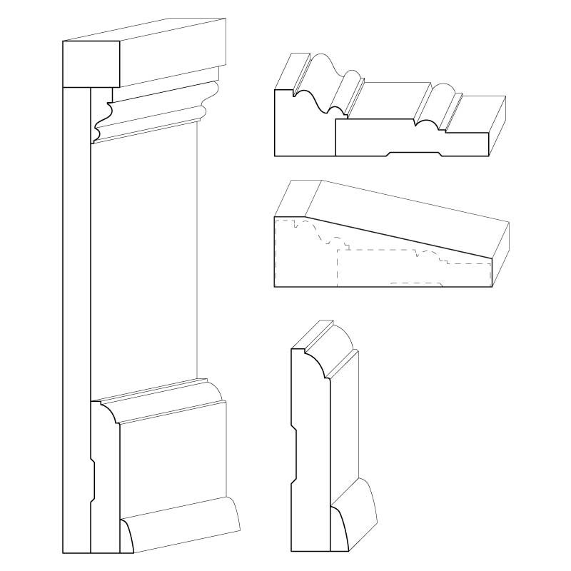 Cape Cod Home Trim & Moulding - Mouldings One