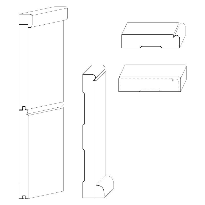 Farmhouse Style Millwork - Mouldings One