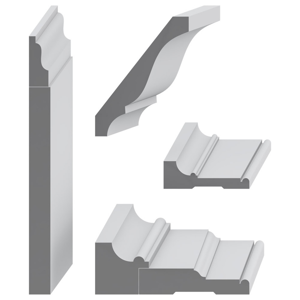 Wood trim styles for coordinated trim packages | Mouldings One