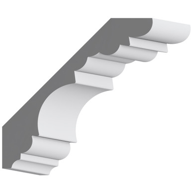 3400 Wood Crown 3/4 x 4-3/16 - Mouldings One