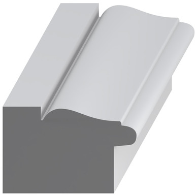 7016 Wood Backband 1-1/8 x 1-3/4 - Mouldings One