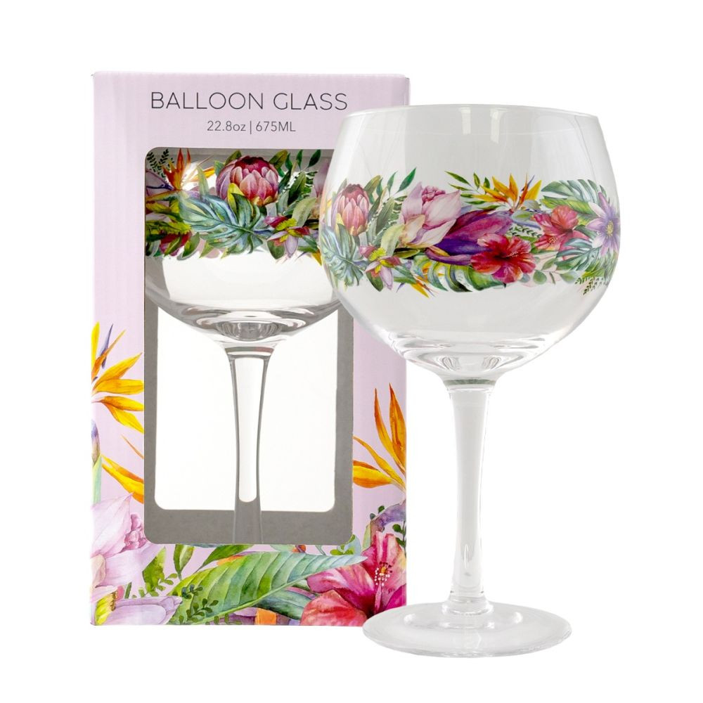 Balloon Glass - Lush Tropical - Big Jims Garden Centre