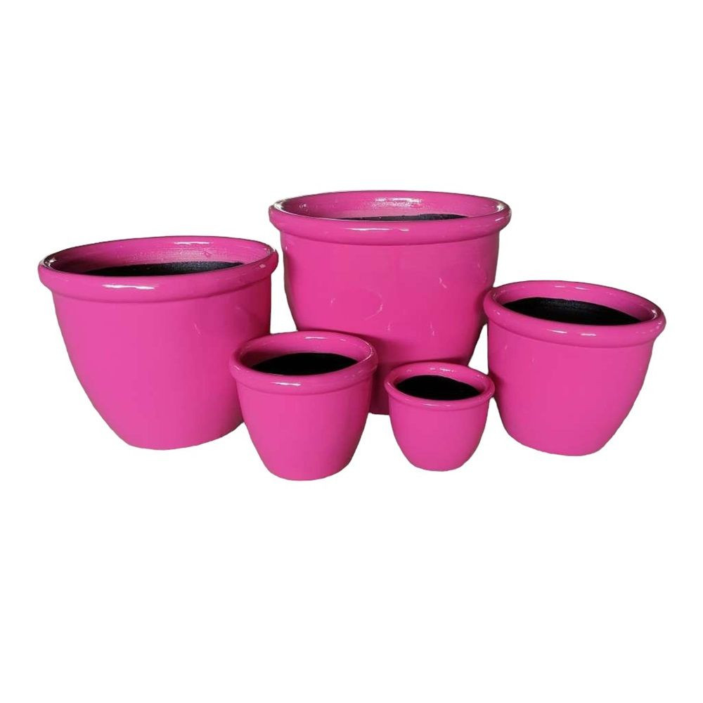 Pot - Glazed Pink 352 S - Big Jims Garden Centre
