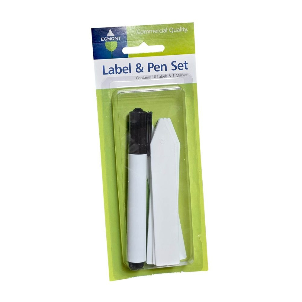 Plant Labels - White With Pen - Big Jims Garden Centre