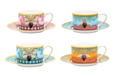 Cup & Saucer - Honey Bee - Big Jims Garden Centre