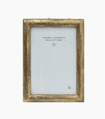 Photo Frame - Hammered Gold 5 - Big Jims Garden Centre