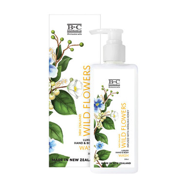 NZ Wild Flowers Body Wash 300m - Big Jims Garden Centre