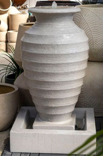 Water Feature - Onde Clay - Big Jims Garden Centre