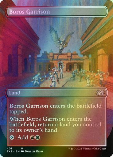 Boros Garrison (Borderless - 401) (foil, 2X2) - El Ojo de Ugin