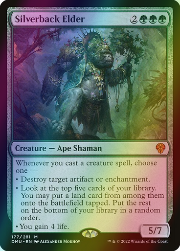 Silverback Elder (177) (foil, DMU) - El Ojo de Ugin