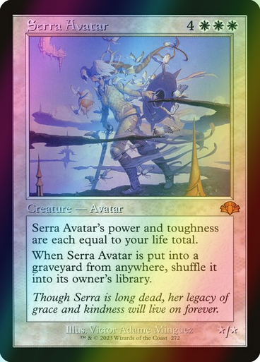 Serra Avatar (Retro Frame - 272) (foil, DMR) - El Ojo de Ugin
