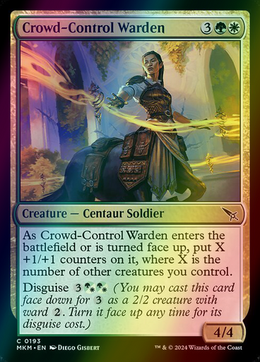 Crowd-Control Warden (193) (foil, MKM) - El Ojo de Ugin
