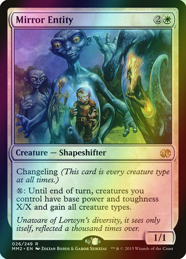 Mirror Entity (26) (foil, MM2) - El Ojo de Ugin
